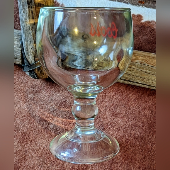 Coors Goblet | Dining | 97s Heavy Glass Coors Beer Goblet | Poshmark
